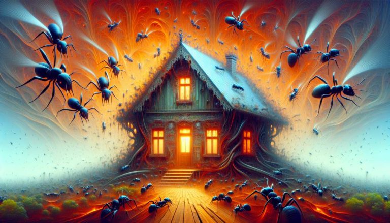 Invasion fourmis maison signification dans les présages - Les ...